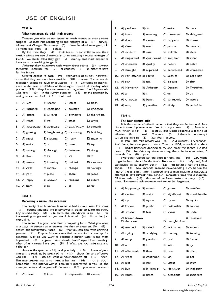 Use of English | PDF | Adolescence