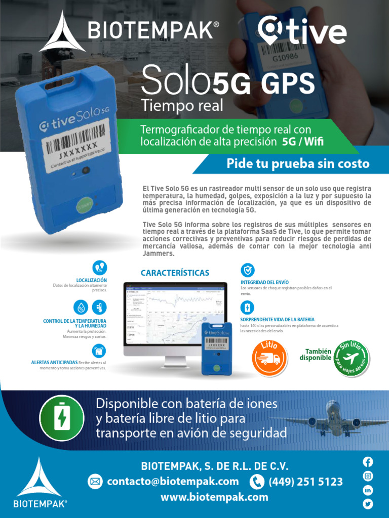 FICHA TECNICA - Tive Solo 5G | PDF | Telecomunicaciones | Tecnología de ...