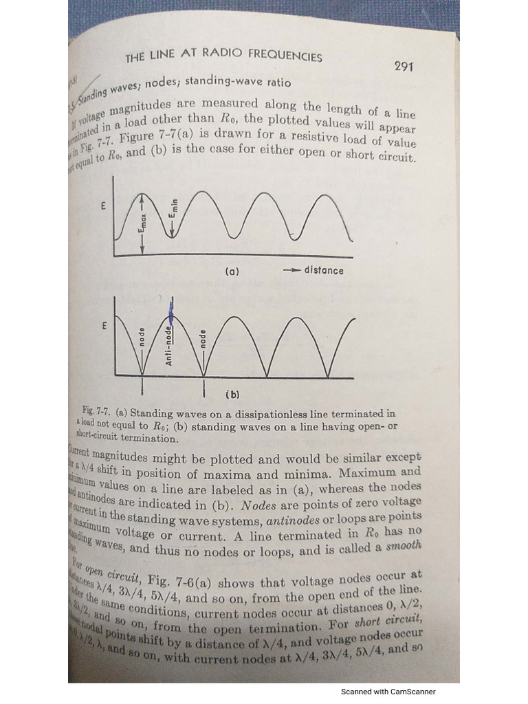 Standing Waves and Standing Wave Ratio | PDF