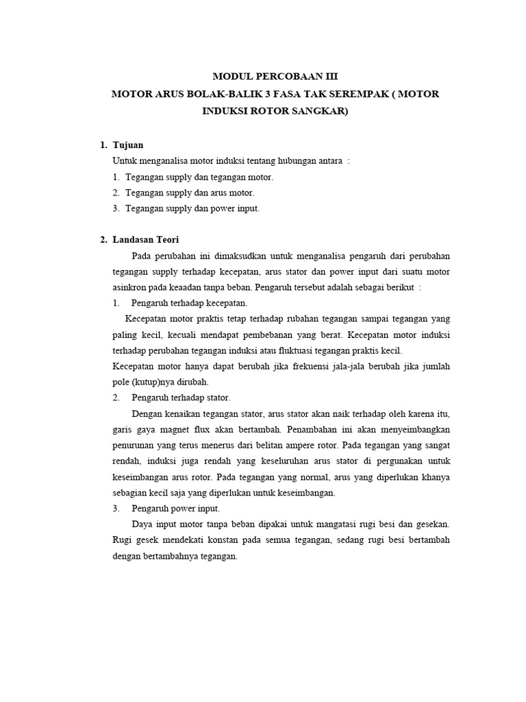 Percobaan 3 | PDF | Metode & Bahan Ajar | Sains & Matematika