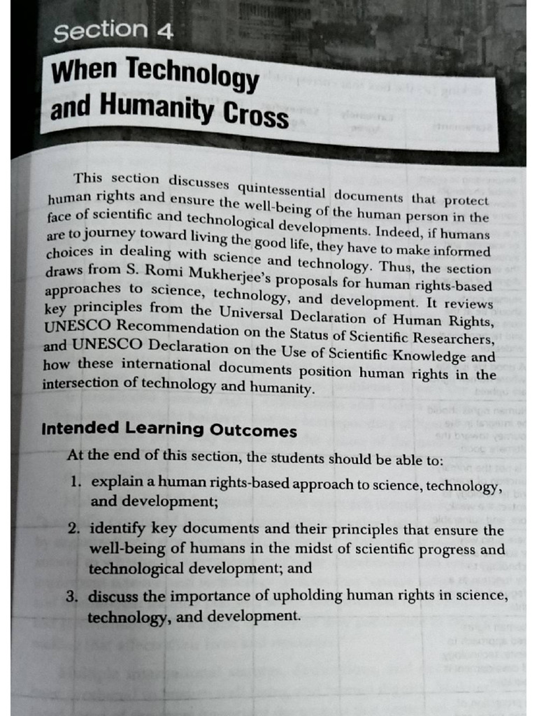 When Technology and Humanity Cross | PDF