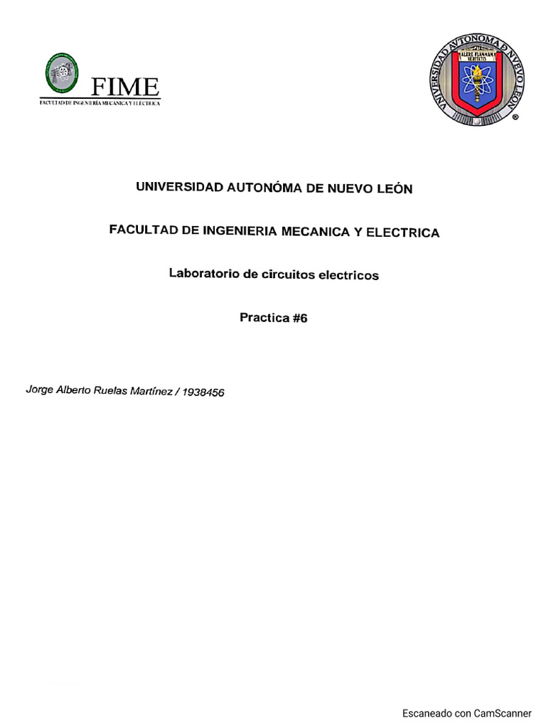 Practica #6 Lab - Ce | PDF