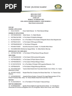 The Judiciary - Causelist Portal | PDF