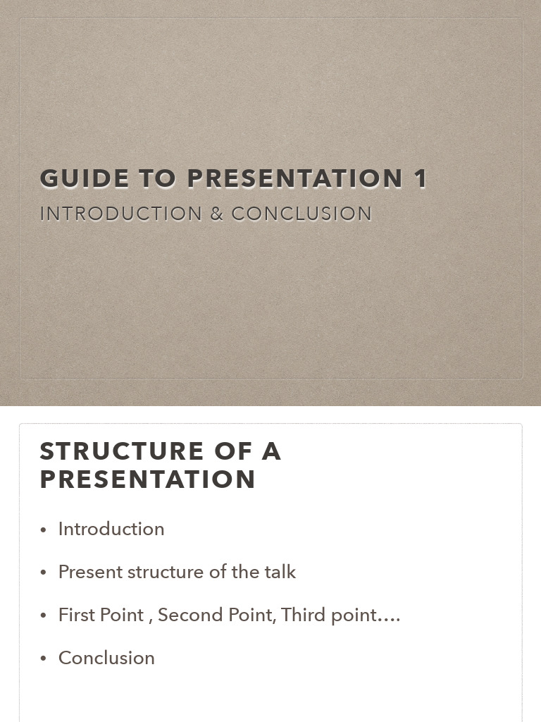 Present Introduction | PDF