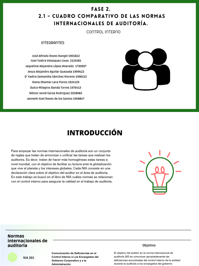 DSSM Presentacion 4J | PDF | Auditoría | Contralor