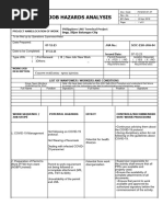 Job Hazard Analysis and Standards Operating Procedure | PDF | Concrete ...