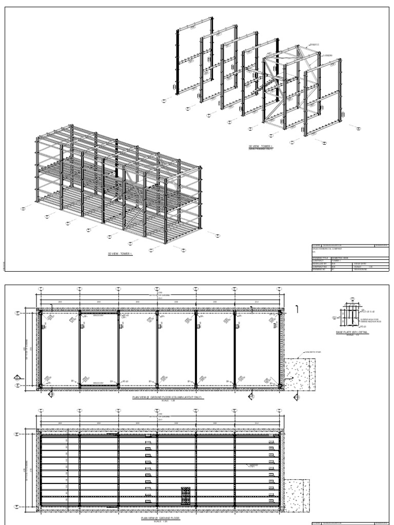 Tower-1 G.A Drawing - IFA | PDF