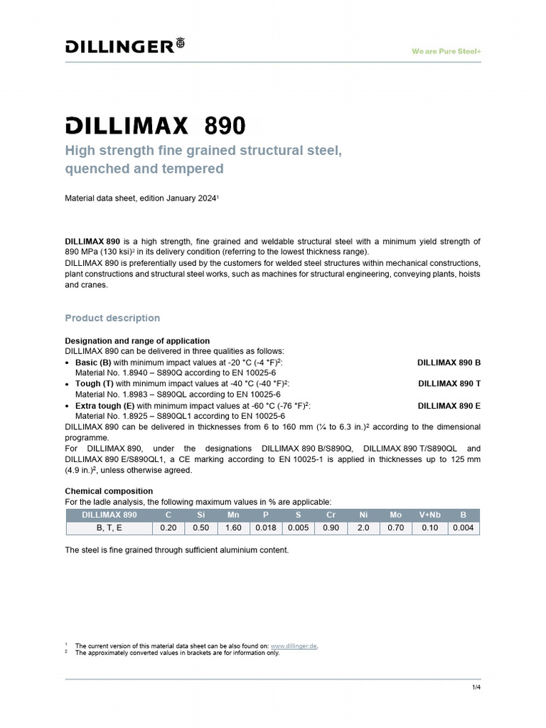 20240124091141-Dillimax 890 01 2024 e | PDF | Structural Steel ...