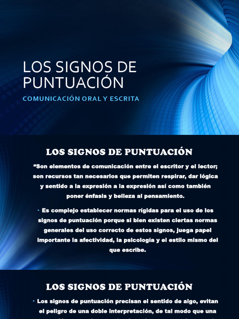 Los Signos de Puntuación | PDF | Coma | Puntuación