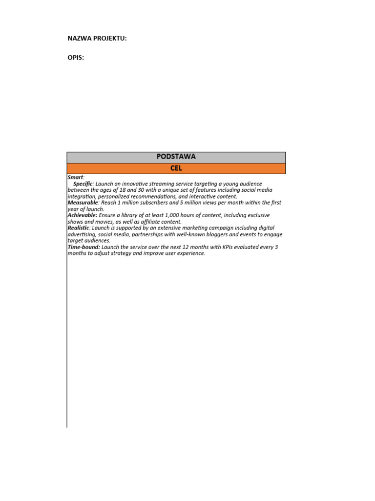 Project Canvas | PDF | Streaming Media | Social Media