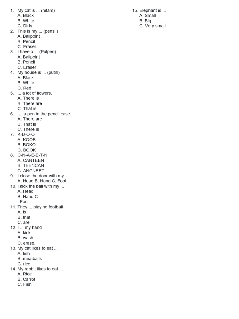 Bahasa Inggris - My Family | PDF