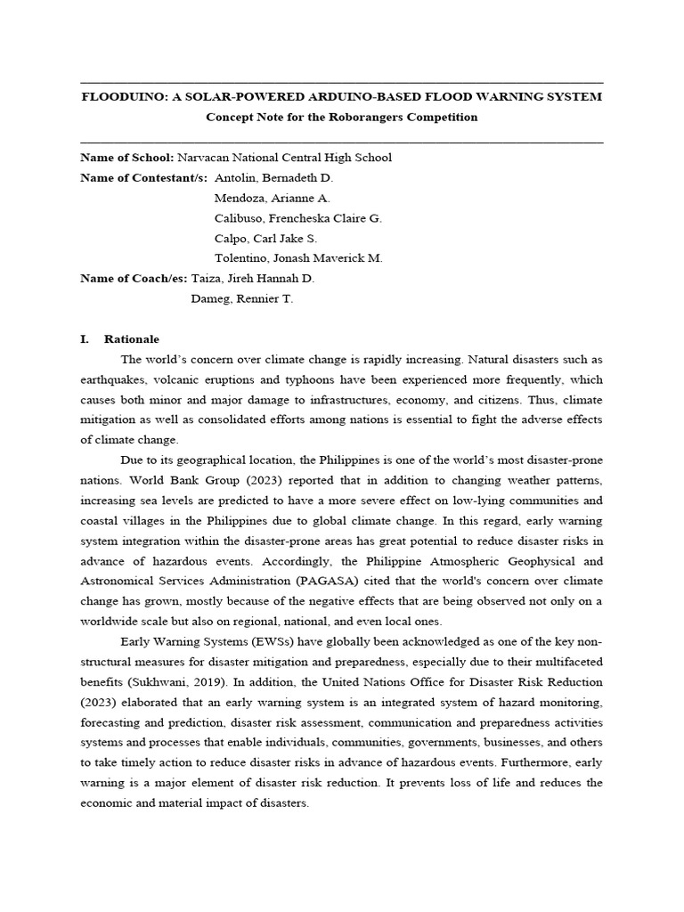 Edited Paper Final | PDF | Tropical Cyclones | Flood