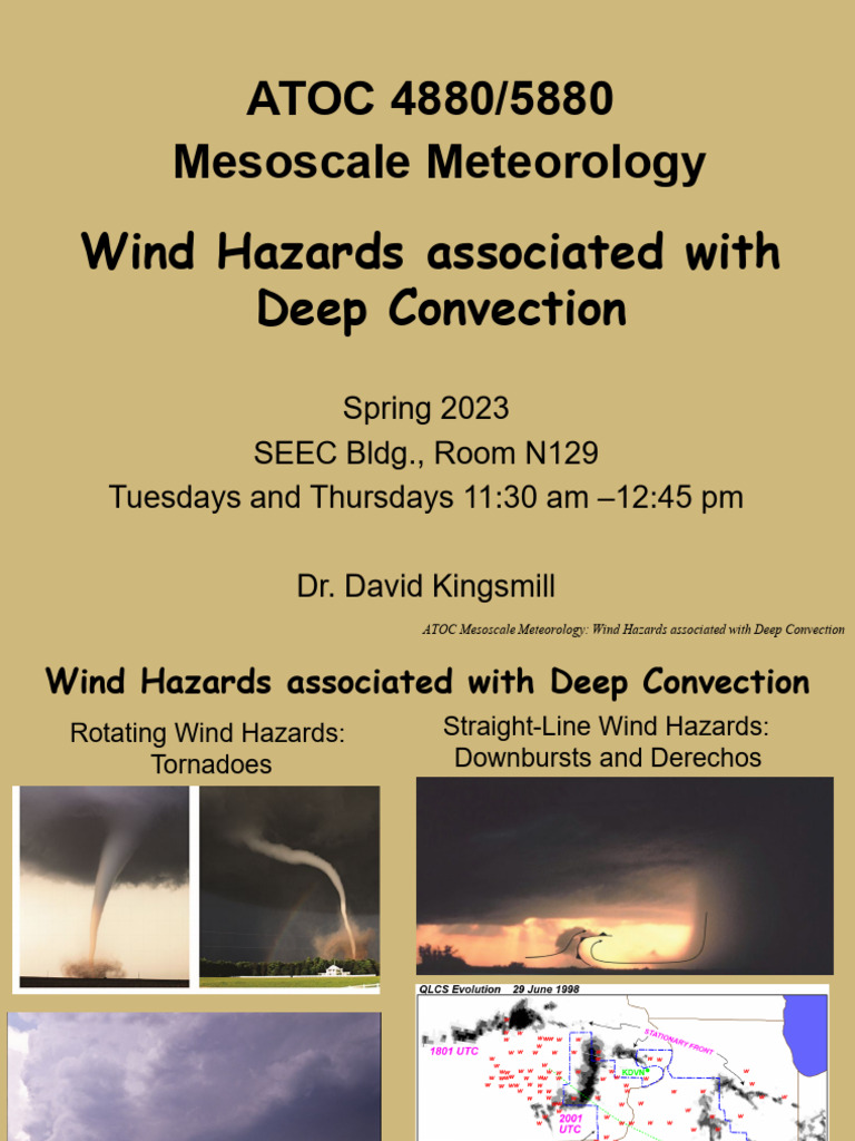 Module8 Wind Hazards | PDF | Tornadoes | Wound