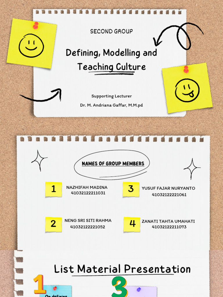 KEL 2 - Defining, Modelling and Teaching Culture | PDF | Cognition | Behaviorism