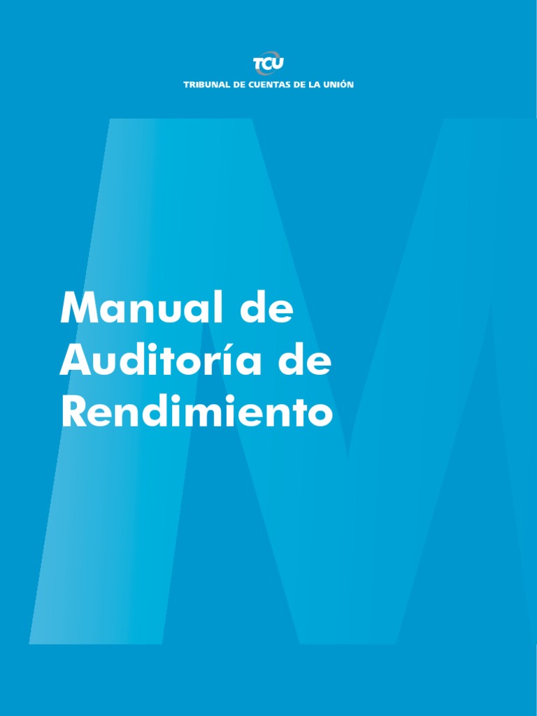 TCU - Manual de Auditoría de Naturaleza Operacional | PDF ...