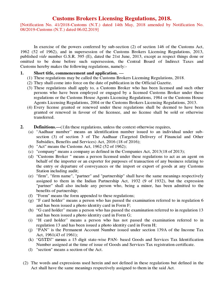 Customs Broker Licensing Guide | PDF | Customs | License