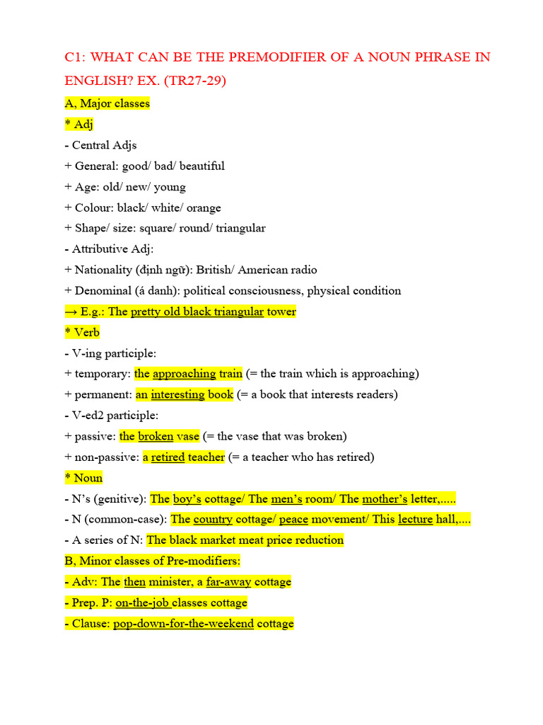 Full NPLT | PDF | Clause | Subject (Grammar)