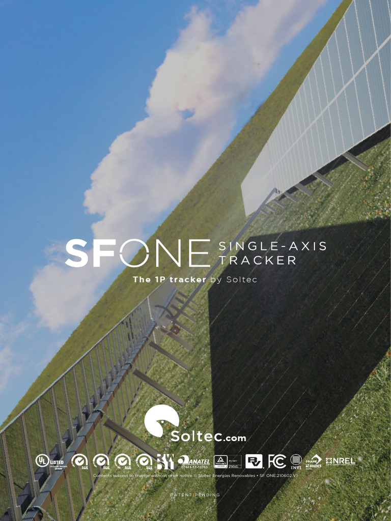 Datasheet SF ONE V1 | PDF | Electrical Engineering | Manufactured Goods