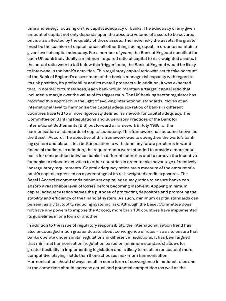 BHKK | PDF | Capital Requirement | Banks