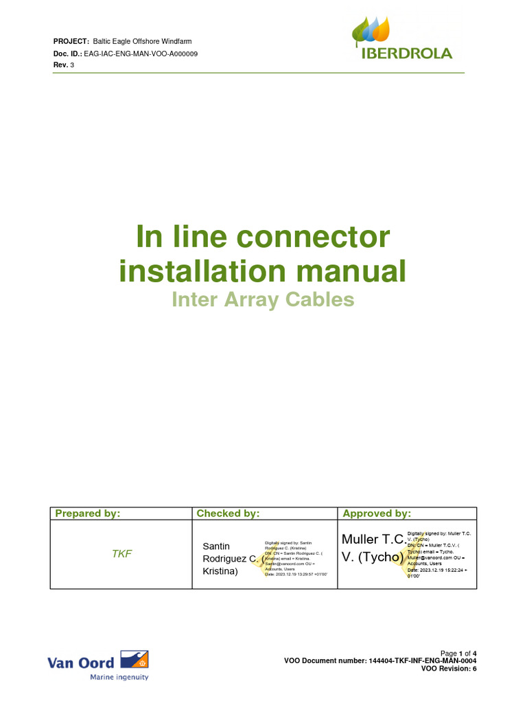 SEANEX Connector Jointing Instruction - PDF - 632bf | PDF | Offshore ...