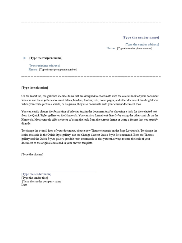 Document Template | PDF