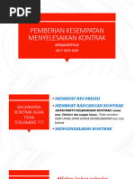 Draft Contoh CCO Dan Justifikasi Teknis | PDF | Teknologi & Rekayasa