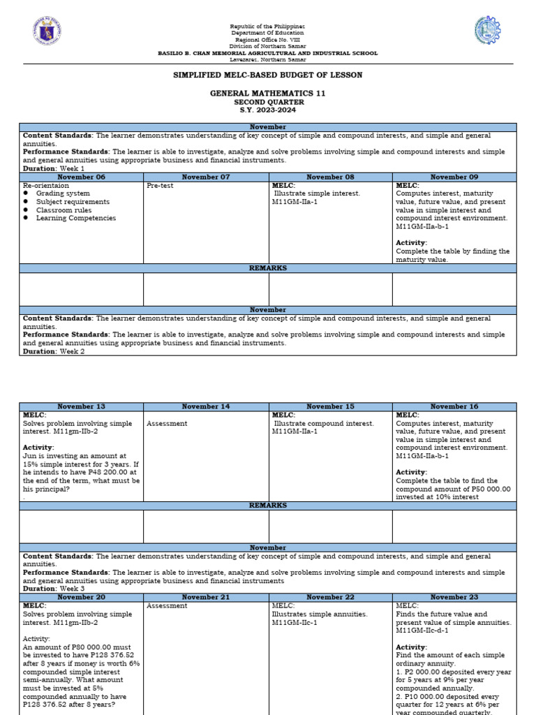 Gen Math Q2 | PDF | Logic | Present Value