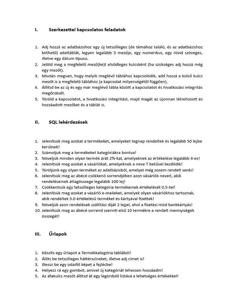 Gyakorlo Feladatok | PDF