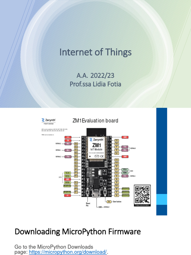 04 - IoT - MicroPython | PDF | Computer Engineering | Computing