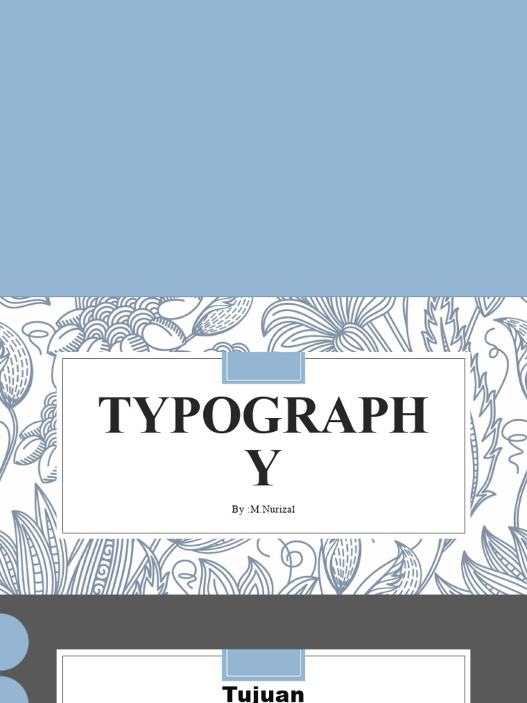 Typography | PDF