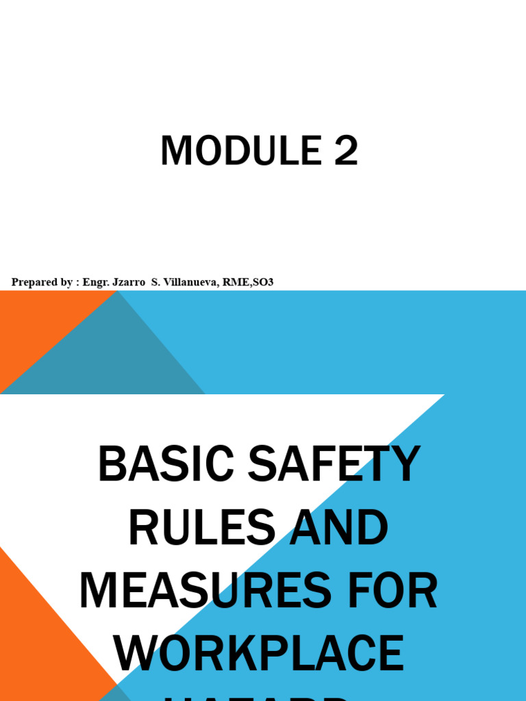 BASIC SAFETY RULES AND MEASURES FOR WORKPLACE HAZARD | PDF | Fires | Safety