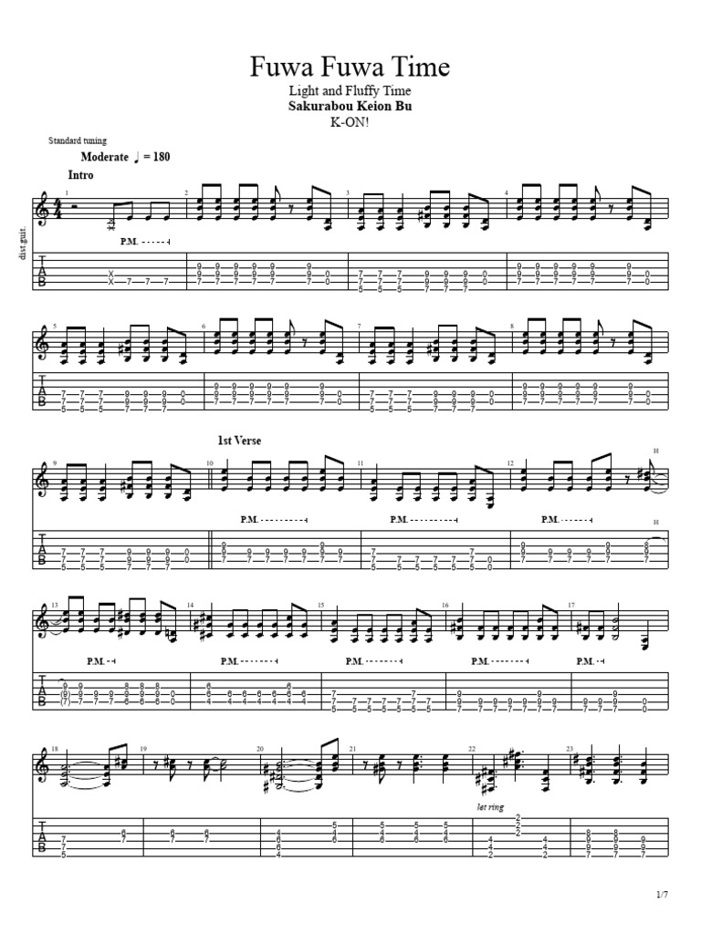 Misc Cartoons - K-On - Fuwa Fuwa Time | PDF