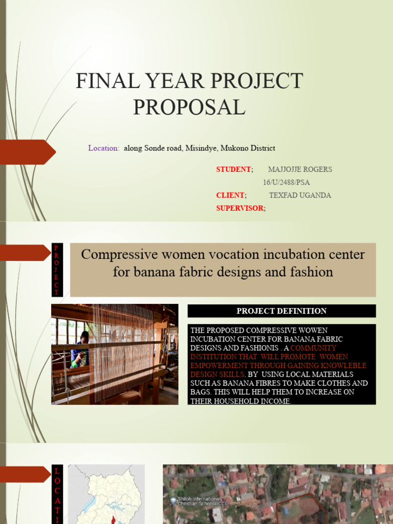 Final Year Project Proposl | PDF | Textiles | Economies