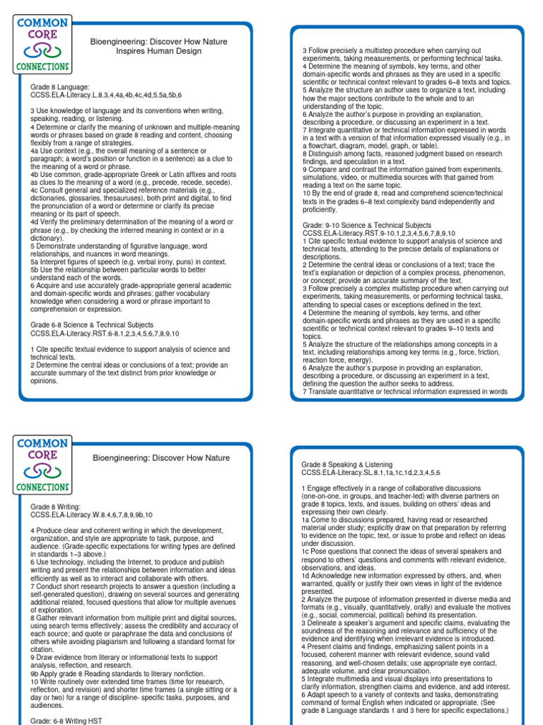 Bioengineering CCC | PDF | Information | Word