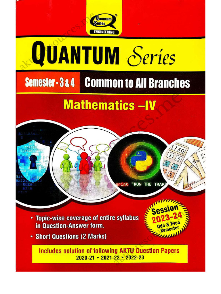 Maths4 Quantum | PDF
