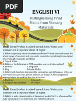 English6 - Q2 - DLP - Week 6 - Distinguishing Print Media From Viewing ...