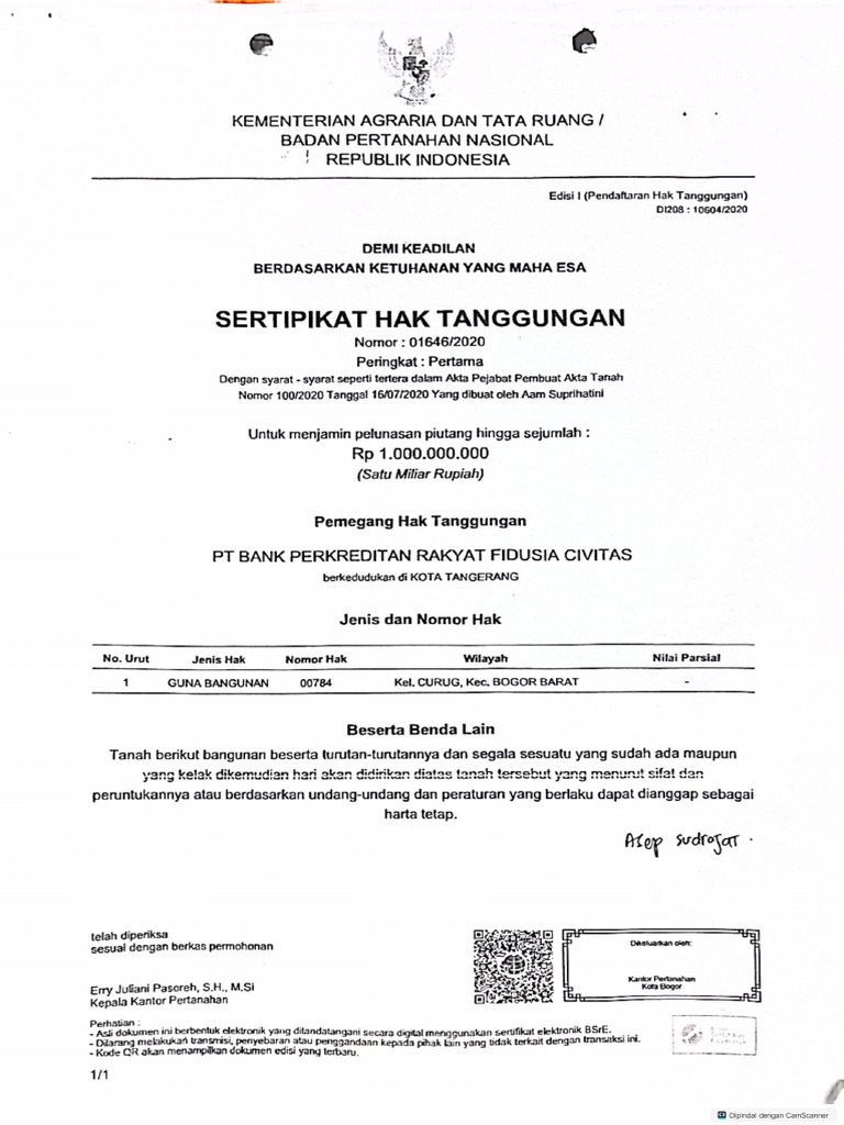 BIR Asep Sudrajat | PDF