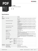 Gc-1000 Datasheet Keyence | PDF | Relay | Bipolar Junction Transistor