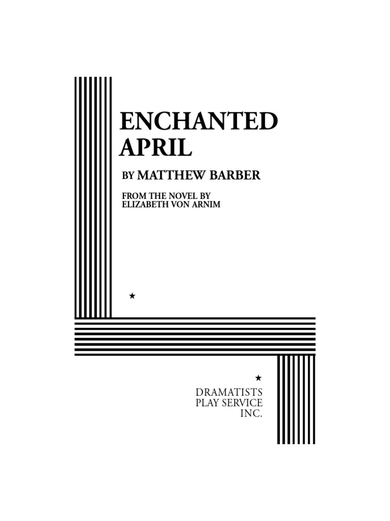Enchanted April Script by Matthew Barber | PDF | John Keats