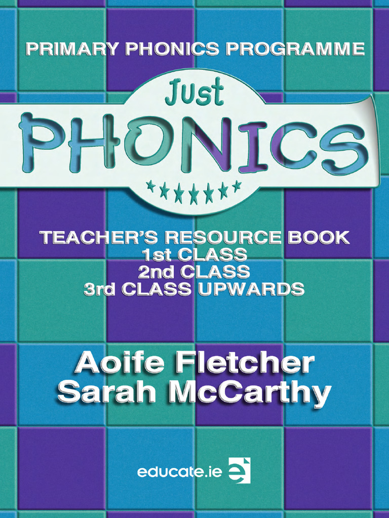 Just Phonics 1st-3rd Class TRB | PDF | Phonics | Learning Methods