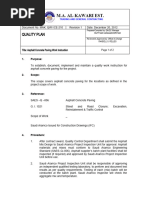 Asphalt Quality Control Plan | PDF | Road Surface | Calibration