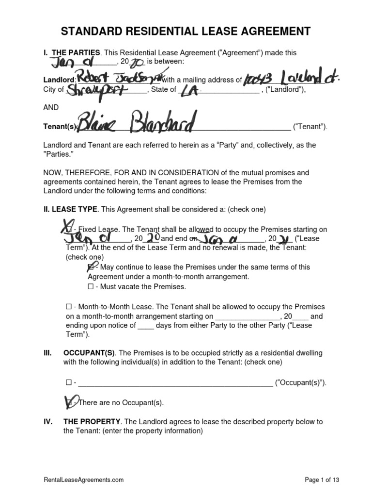 2020 Lease Agreement For 3049 Hoyte | PDF | Leasehold Estate | Lease 2020 Lease Agreement For 3049 Hoyte | PDF | Leasehold Estate | Lease