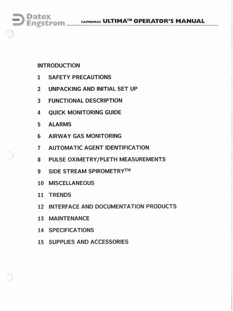 Capnomac User Manual | PDF