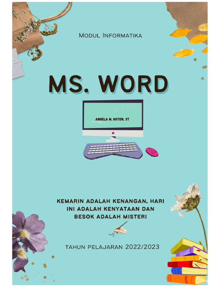 Modul MS WORD SMK | PDF