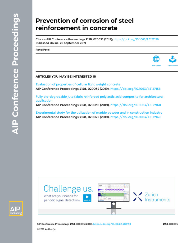 Prevention of Corrosion of Steel | PDF | Corrosion | Anode