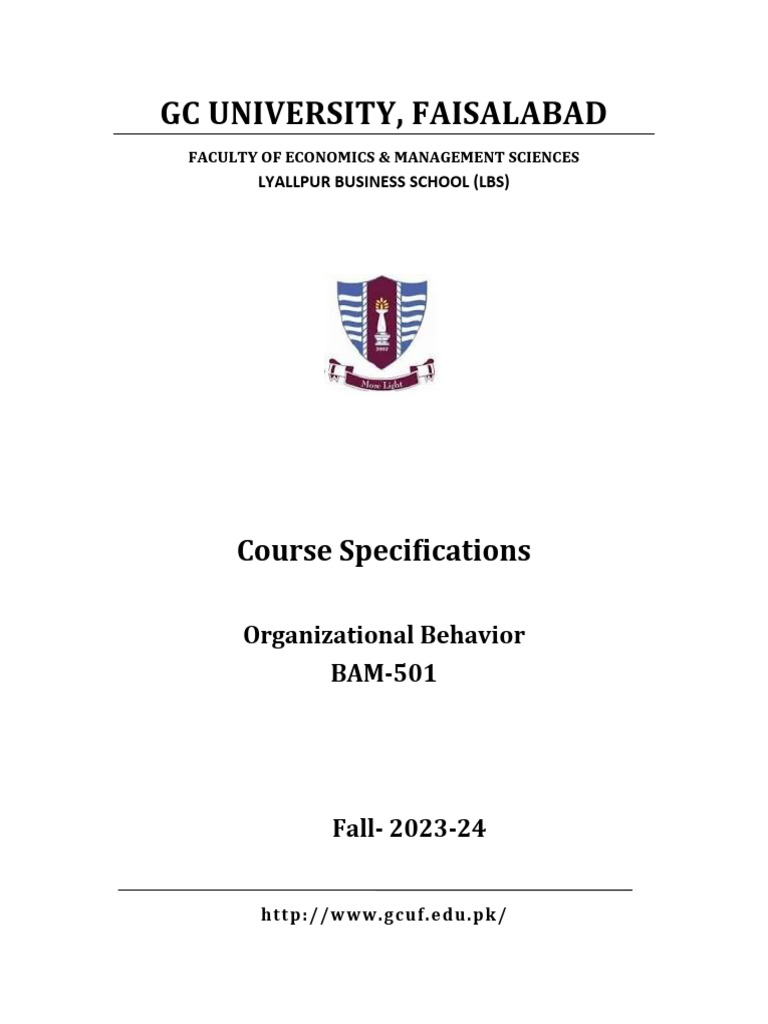 OB Outlines | Download Free PDF | Leadership | Job Satisfaction