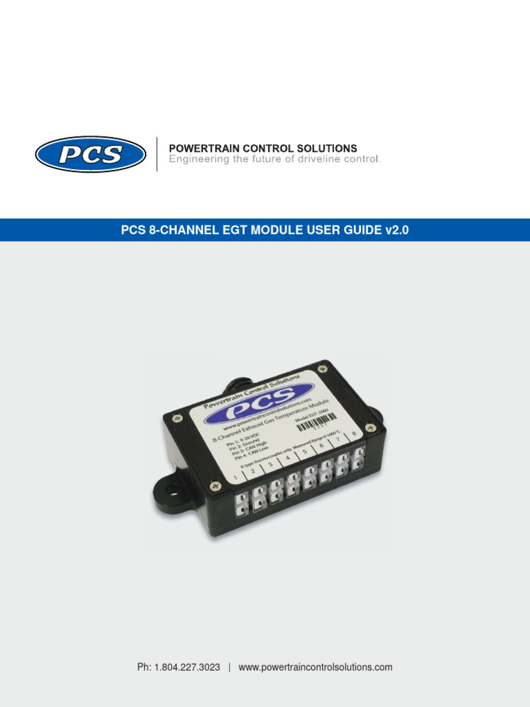 EGT Module Installation Guide | PDF | Electrical Connector | Computer ...