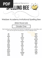 Words of The Champions Printable FINAL | PDF | Spelling