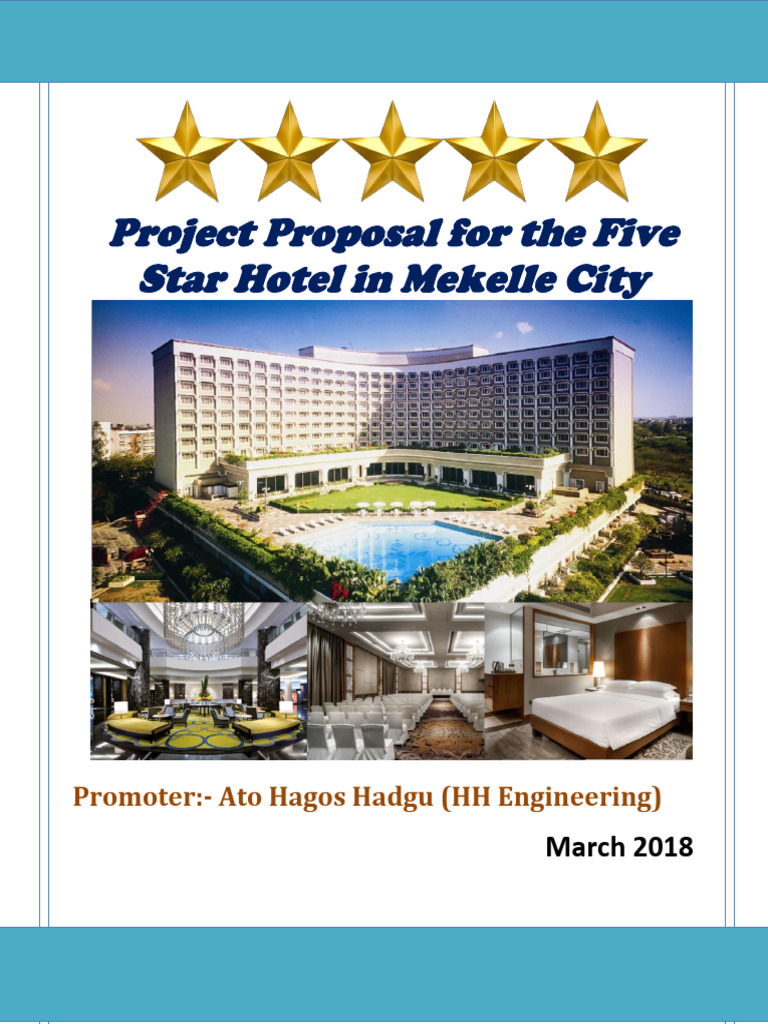 Hotel Project Proposal | PDF | Hotel | Tourism