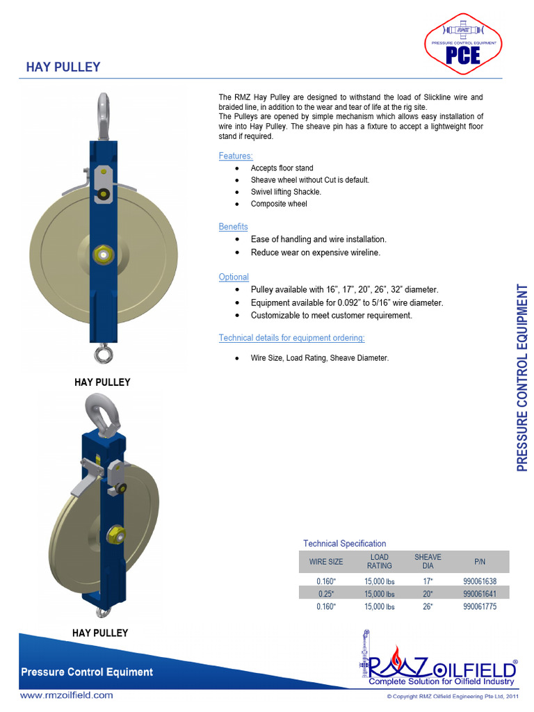 Hay Pulley | PDF